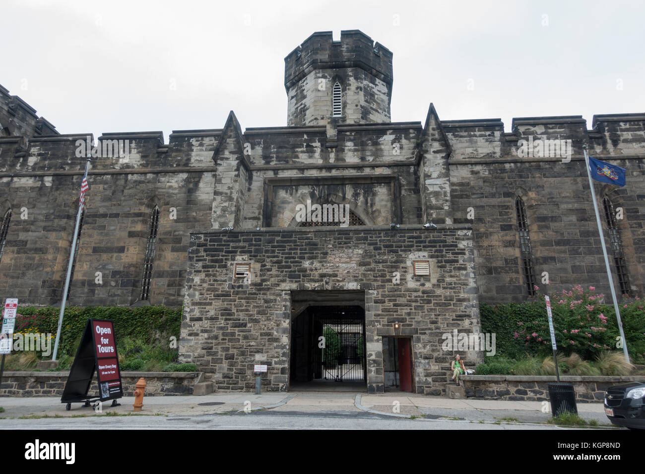 The Main Entrance To The Eastern State Penitentiary Historic Site On The Main Entrance To The Eastern State Penitentiary Historic Site On