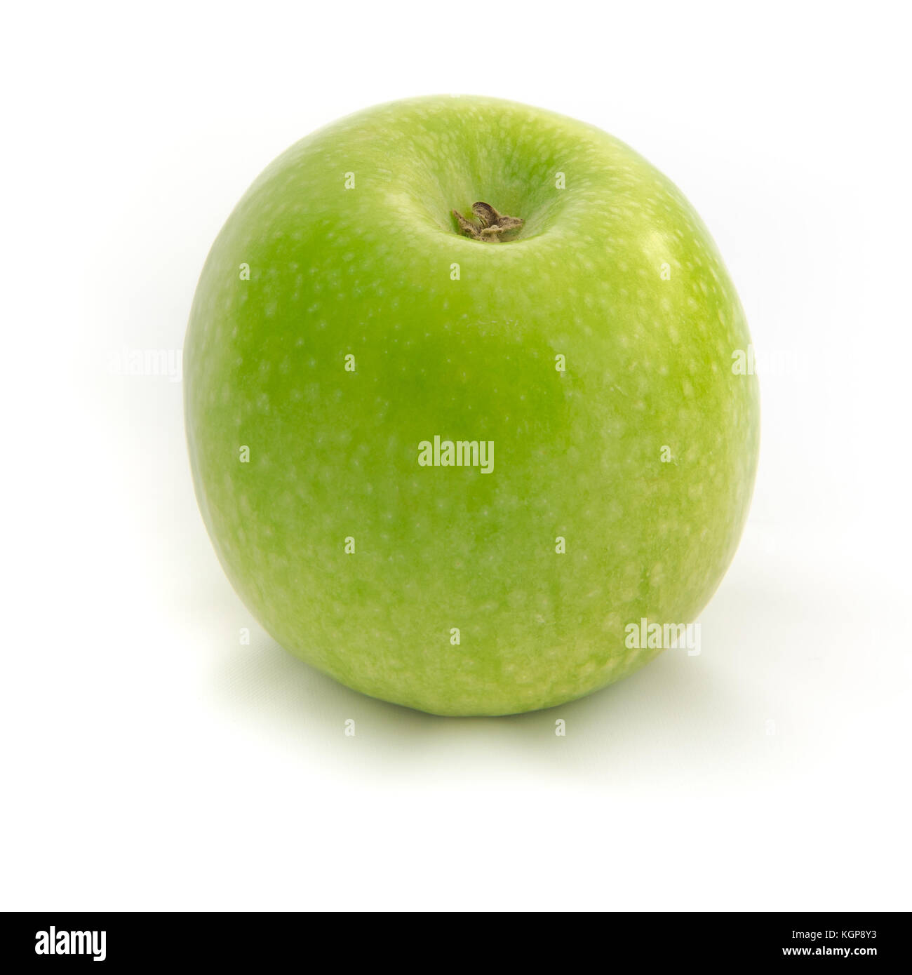 Apple isolated on white Stock Photo - Alamy