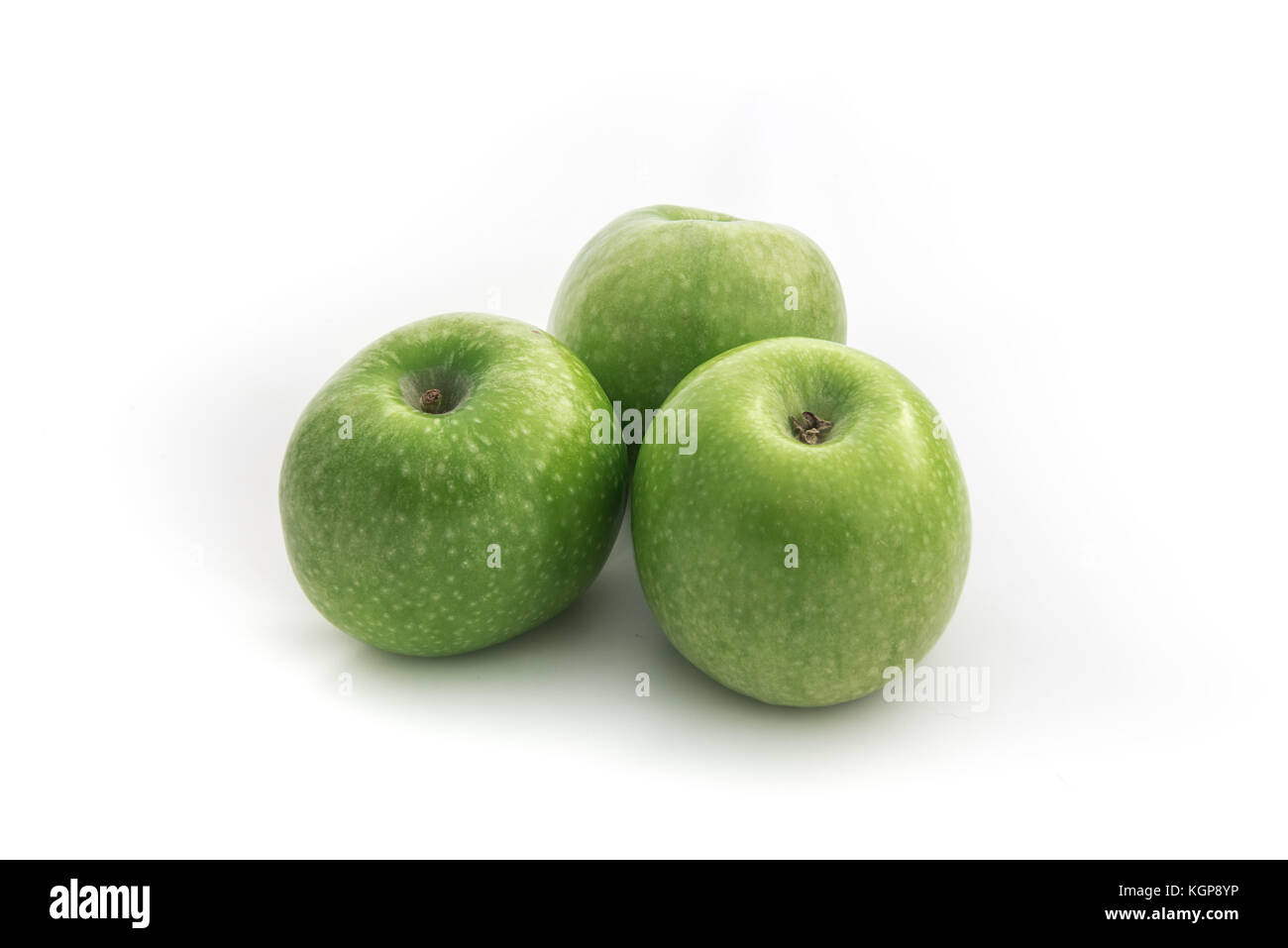 Apple isolated on white Stock Photo - Alamy