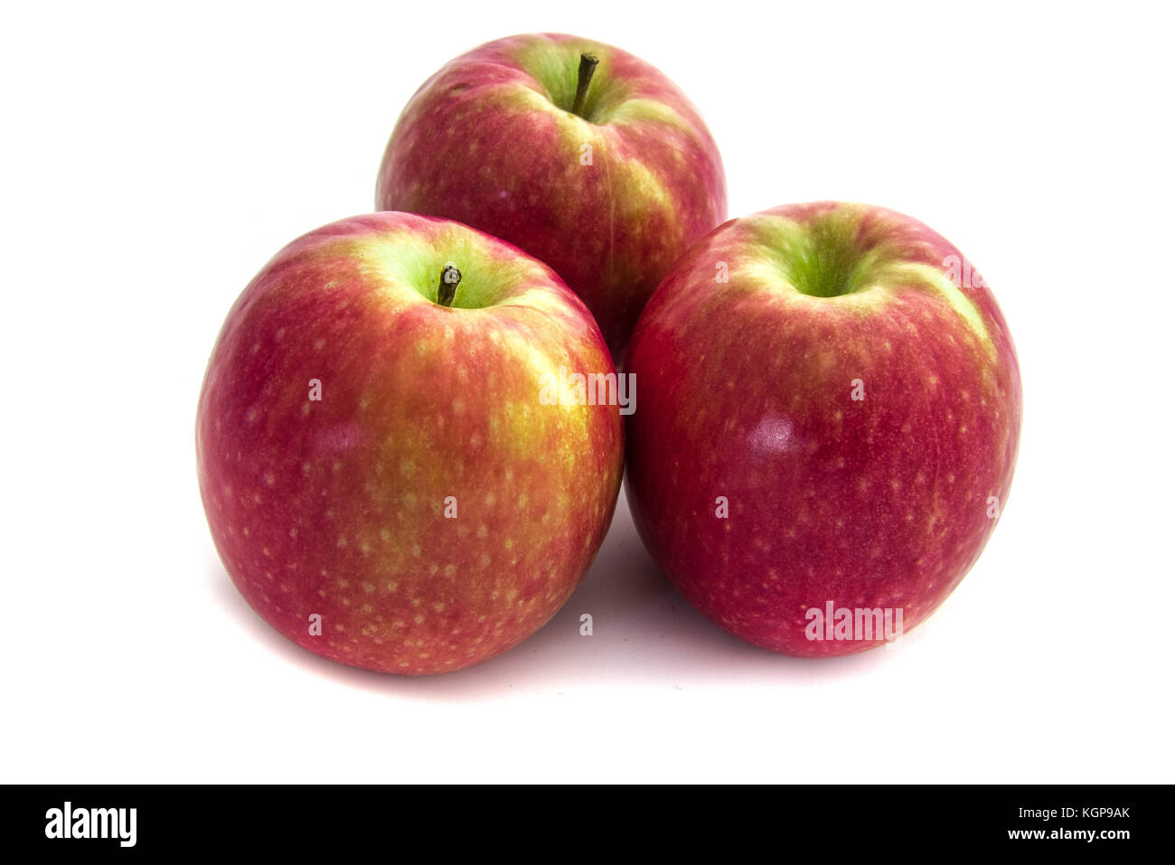 Apple isolated on white Stock Photo - Alamy