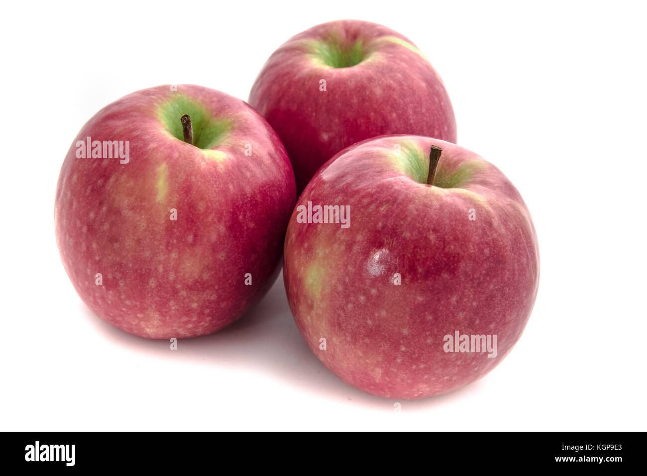 Apple isolated on white Stock Photo - Alamy