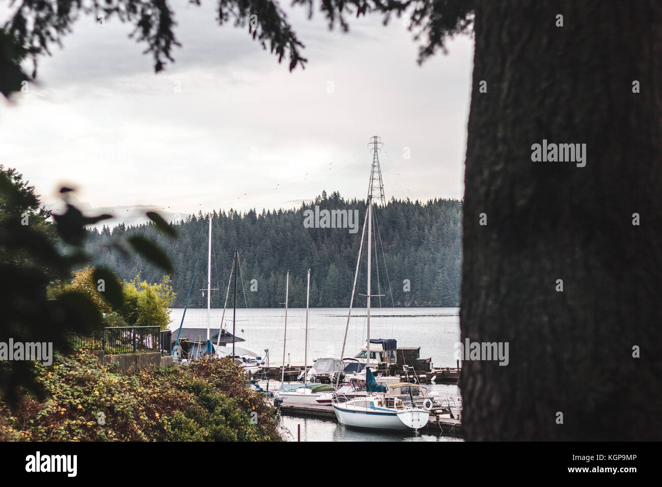 Photo of Deep Cove in North Vancouver, BC, Canada Stock Photo - Alamy