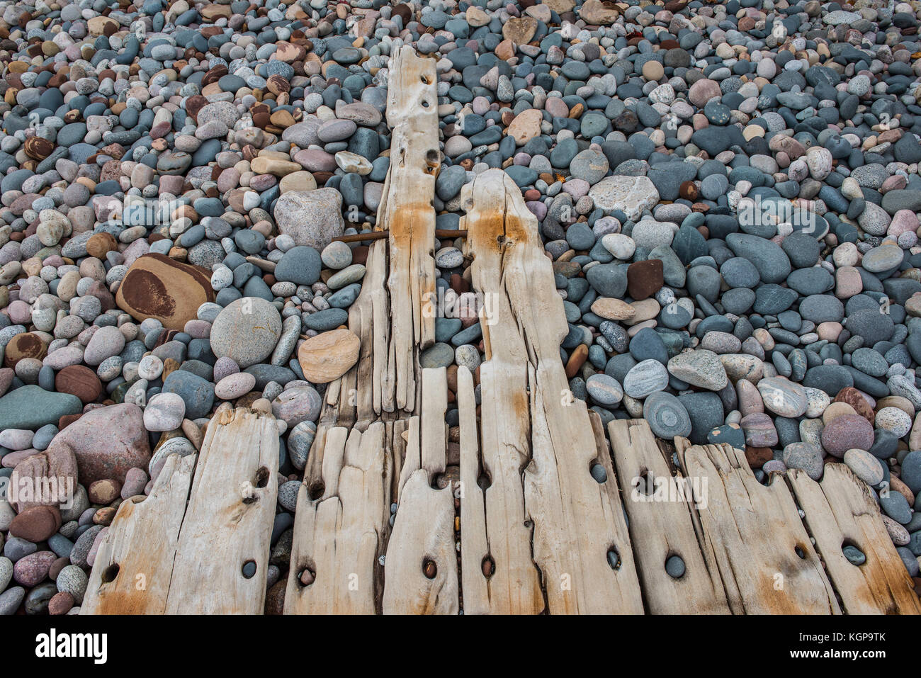 Shipwreck remains, Hurricane Beach, Pictured Rocks National Lakeshore ...