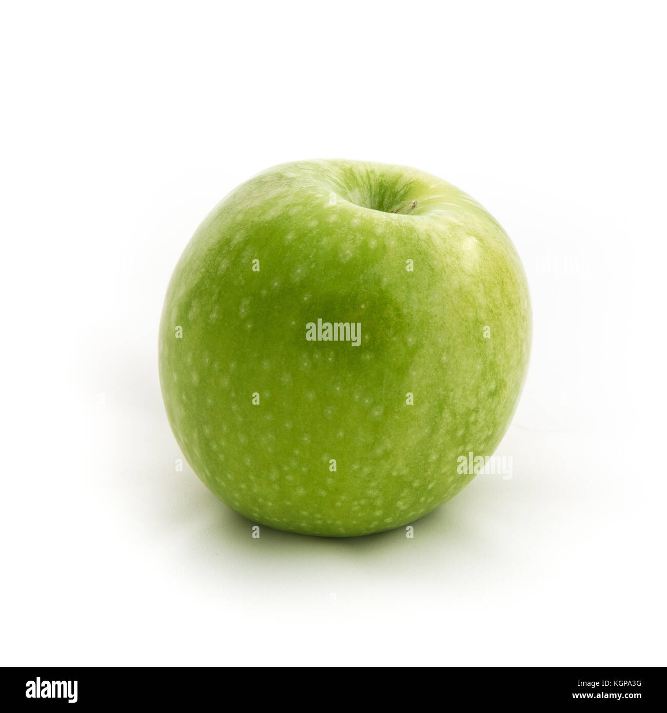 Apple isolated on white Stock Photo - Alamy