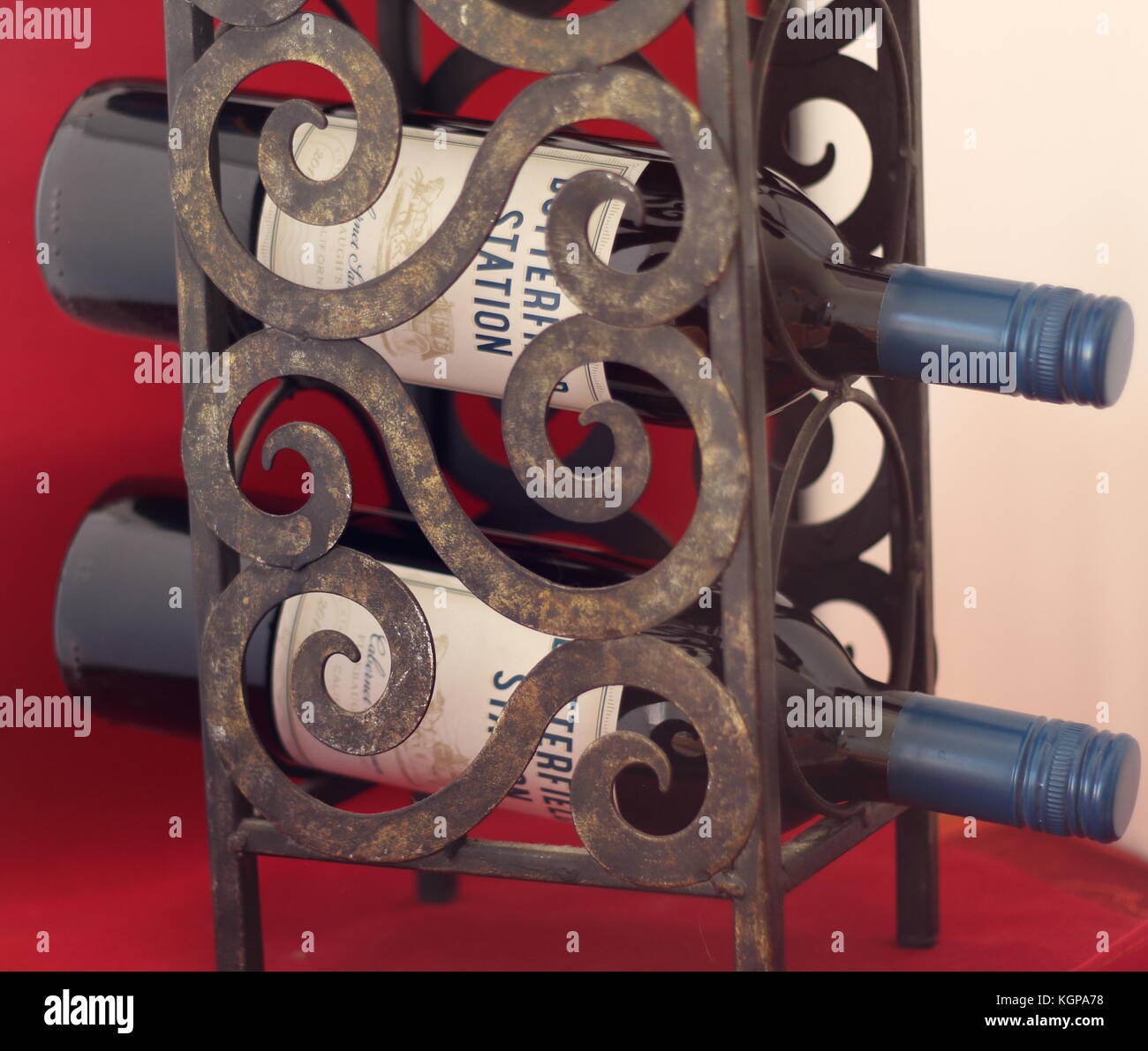 Wine rack hi-res stock photography and images - Alamy