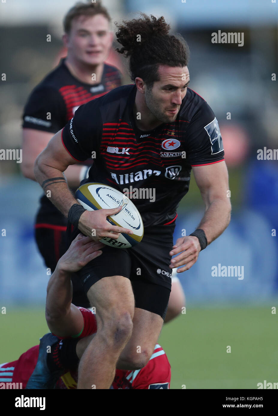 Saracens' Mike Ellery Stock Photo - Alamy