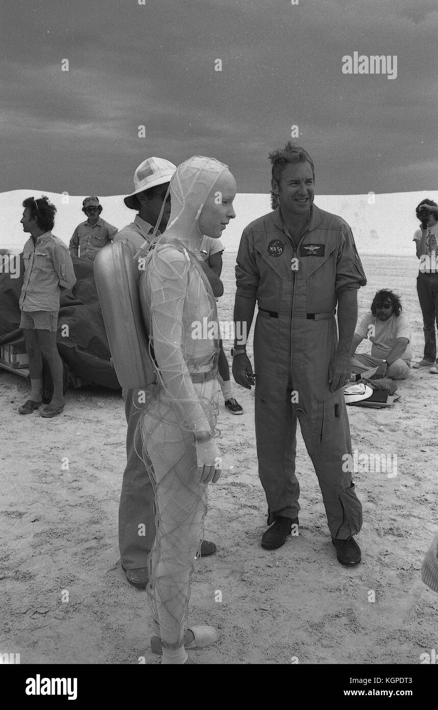 The Man who Fell to Earth (1976) , Astronaut Jim Lovell Stock Photo - Alamy