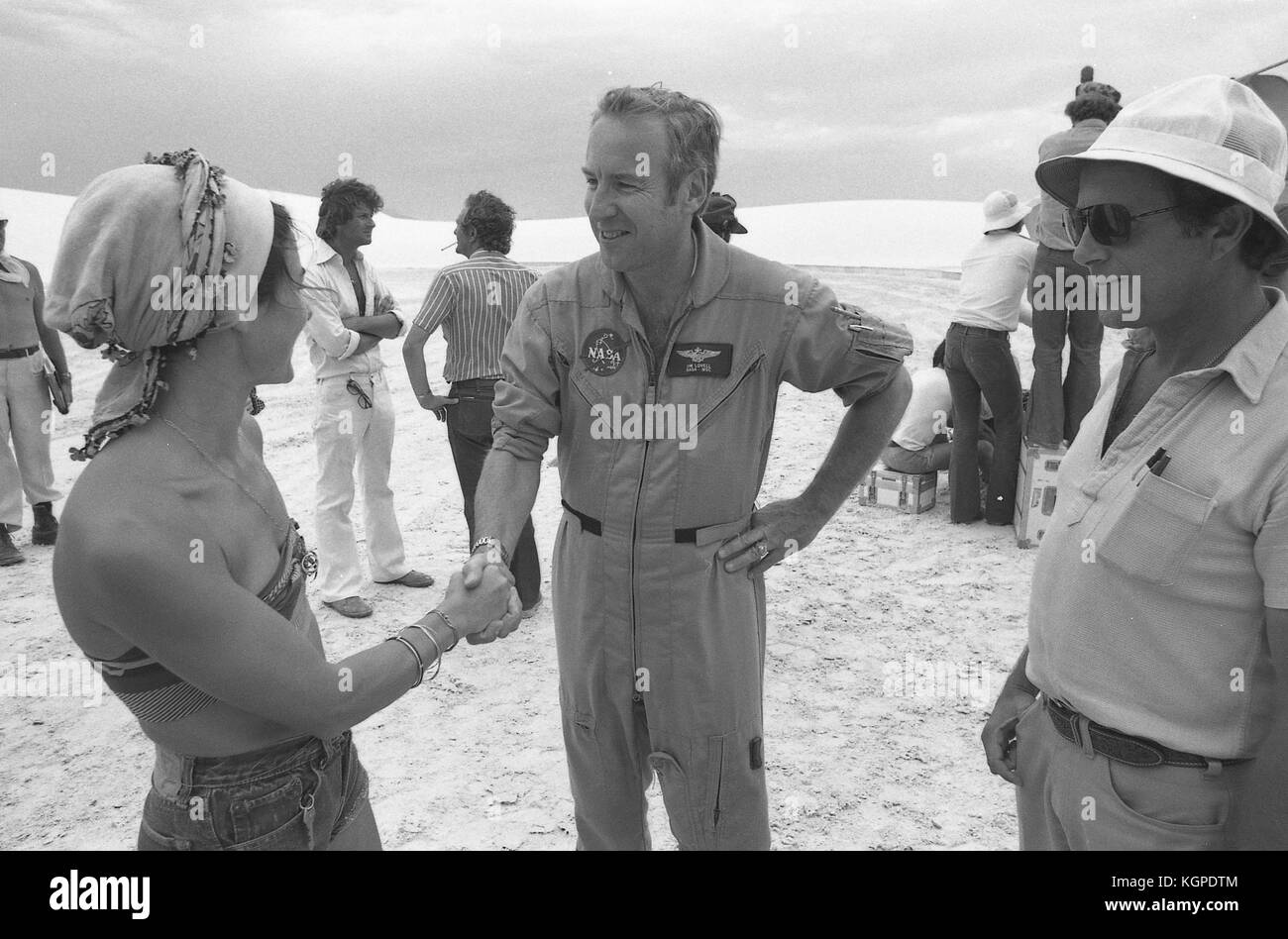 The Man who Fell to Earth (1976) , Astronaut Jim Lovell Stock Photo - Alamy