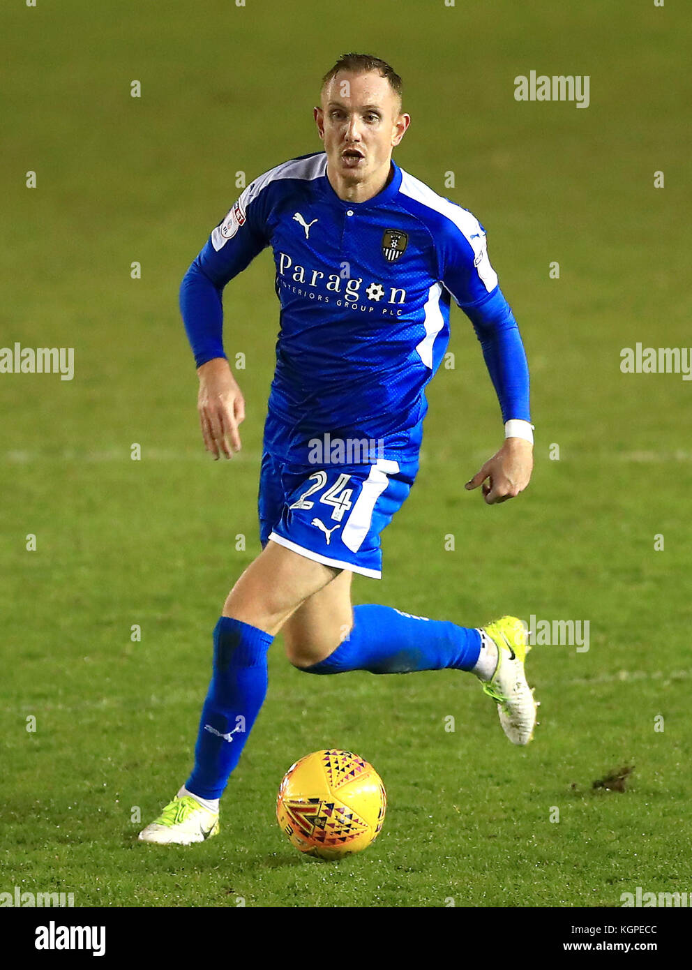 Notts County's Rob Milsum Stock Photo - Alamy