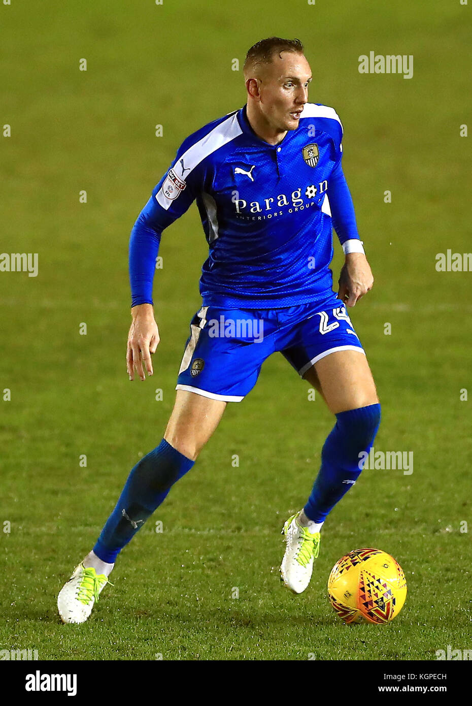 Notts County's Rob Milsum Stock Photo - Alamy