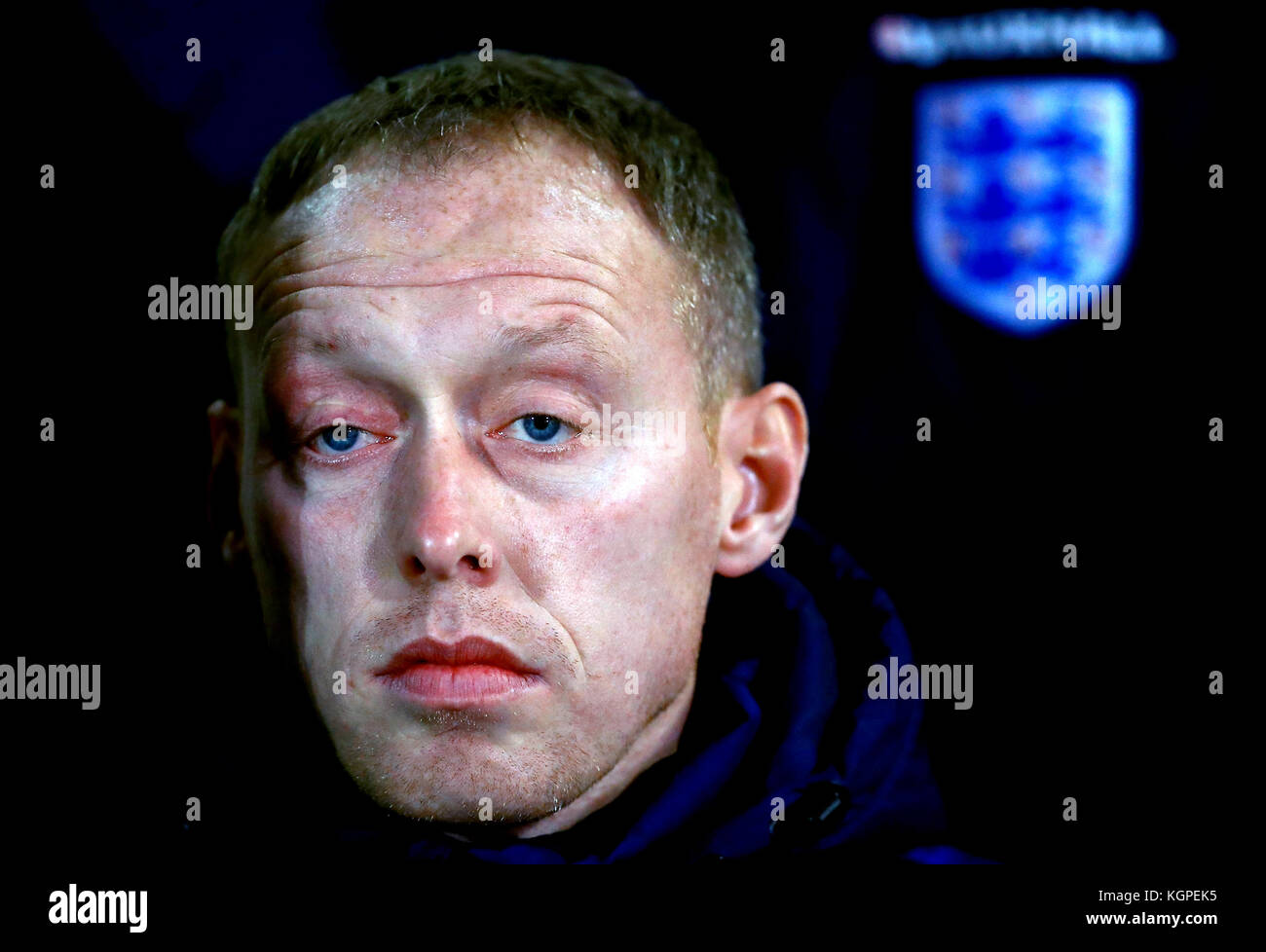 England manager Steve Cooper Stock Photo - Alamy