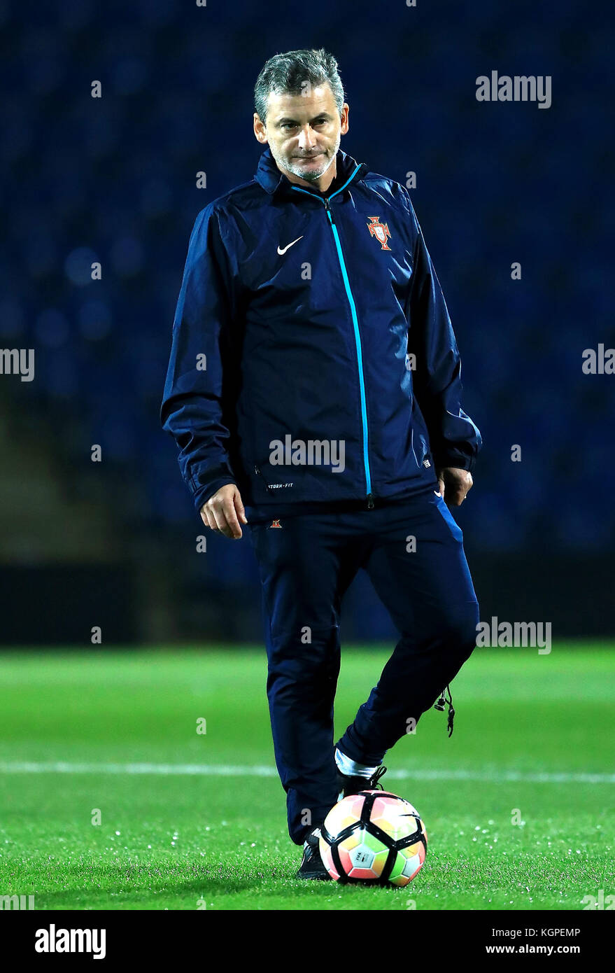 Portugal head coach Rui Bento Stock Photo - Alamy