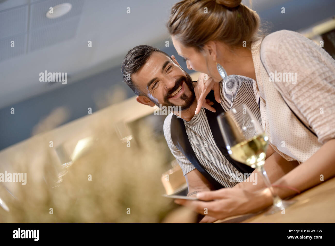 Young Group Restaurant Menu High Resolution Stock Photography and ...