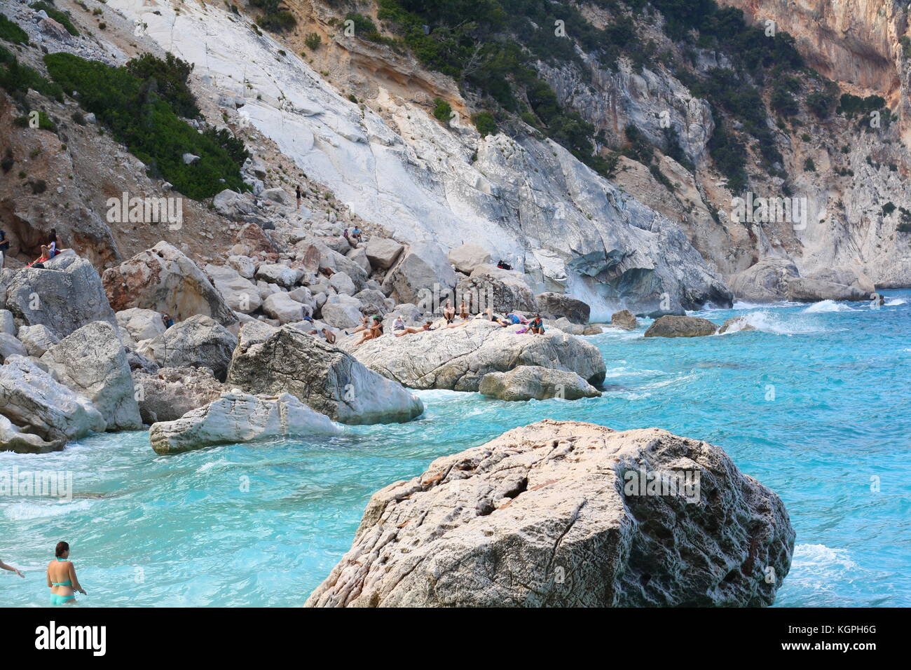Big rocks in mountainous terrain in Sardinia, Italy Stock Photo - Alamy