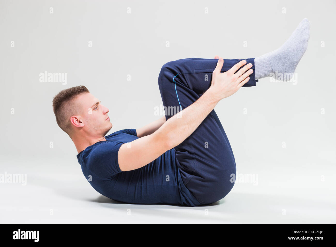 Leg Crunches High Resolution Stock Photography and Images - Alamy