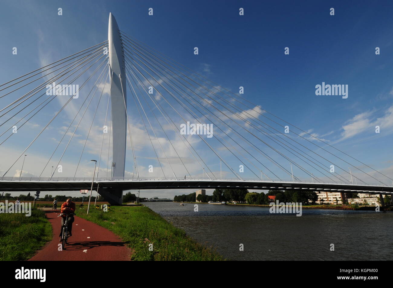 Prins Claus bridge over the Amsterdam Rijnkanaal Stock Photo - Alamy