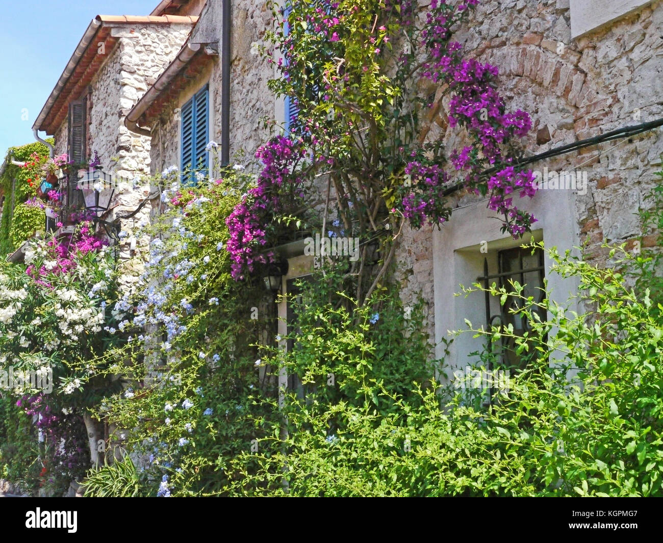 The old town of Antibes, France Stock Photo - Alamy