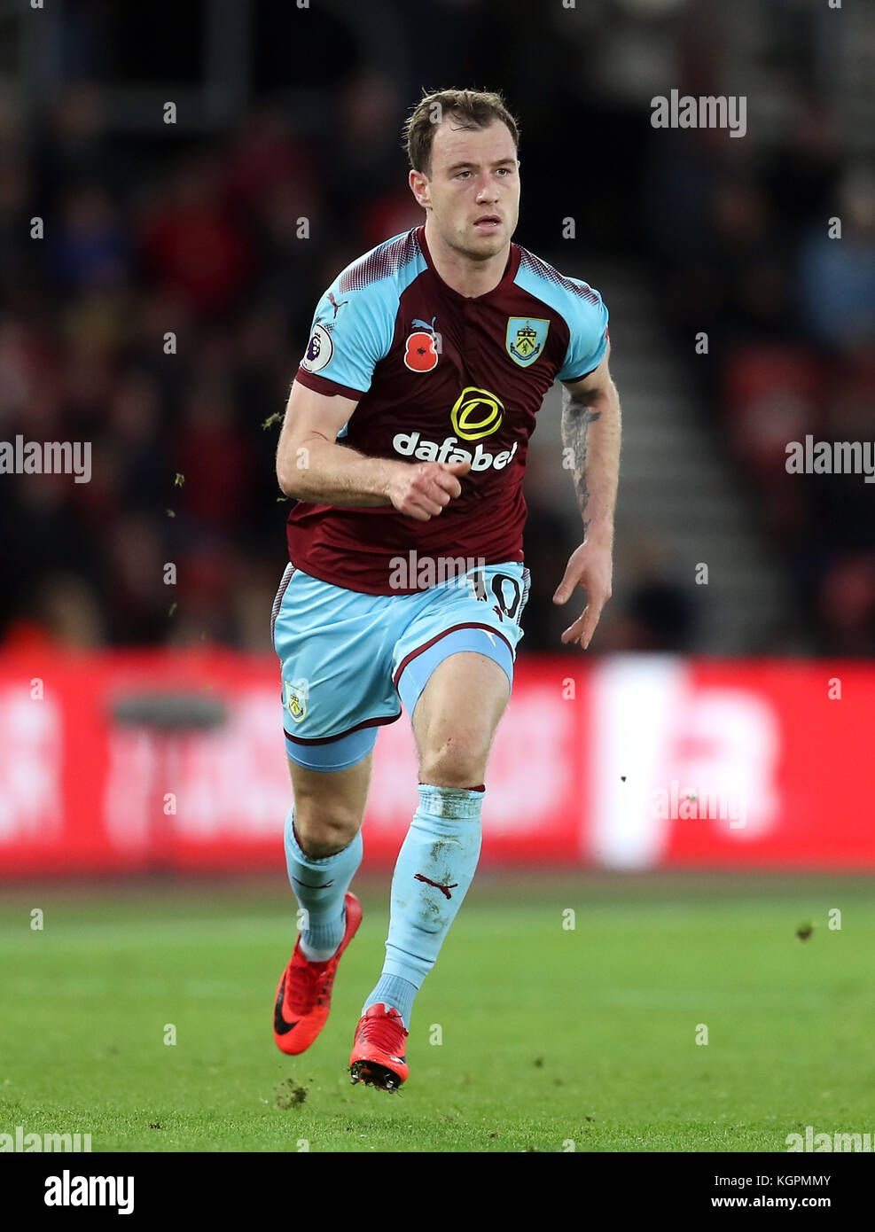 Burnley's Ashley Barnes Stock Photo - Alamy