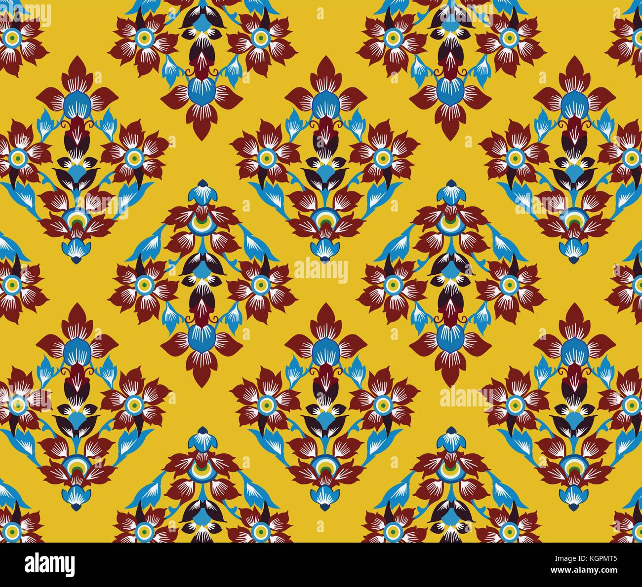 Thai traditional style art pattern Stock Vector Image & Art - Alamy