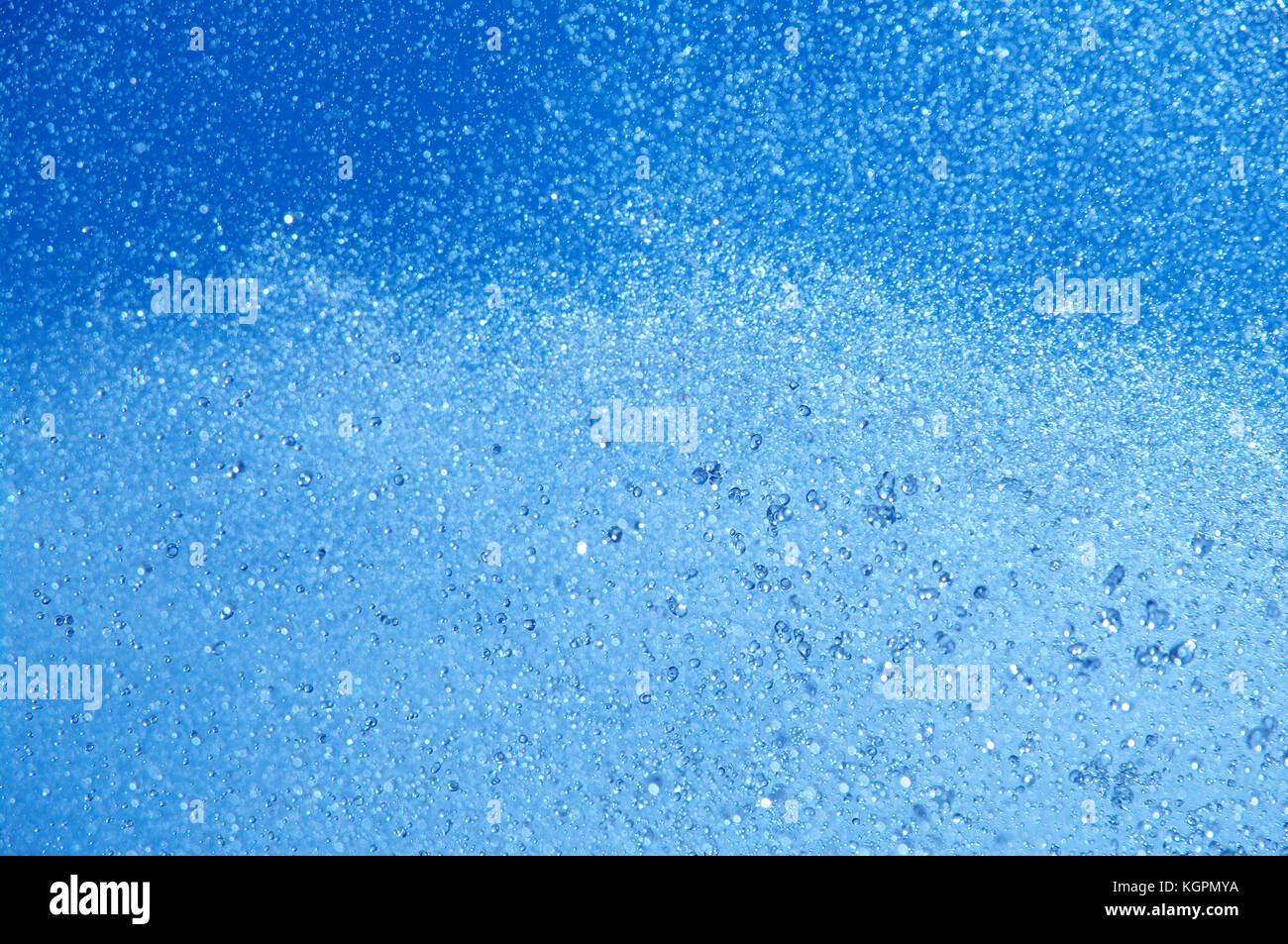 blue summer raindrops falling Stock Photo - Alamy