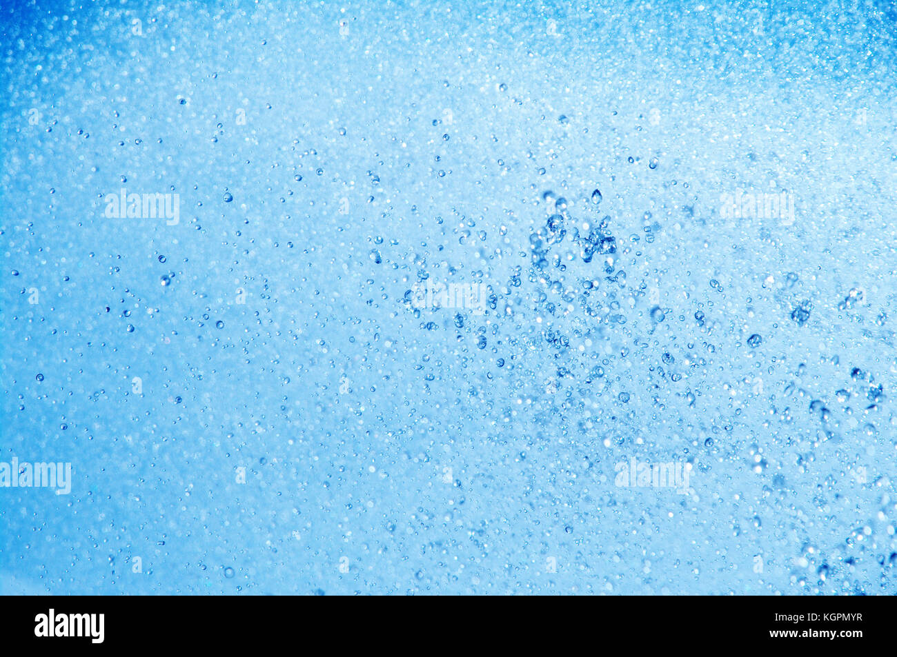 blue summer raindrops falling Stock Photo - Alamy