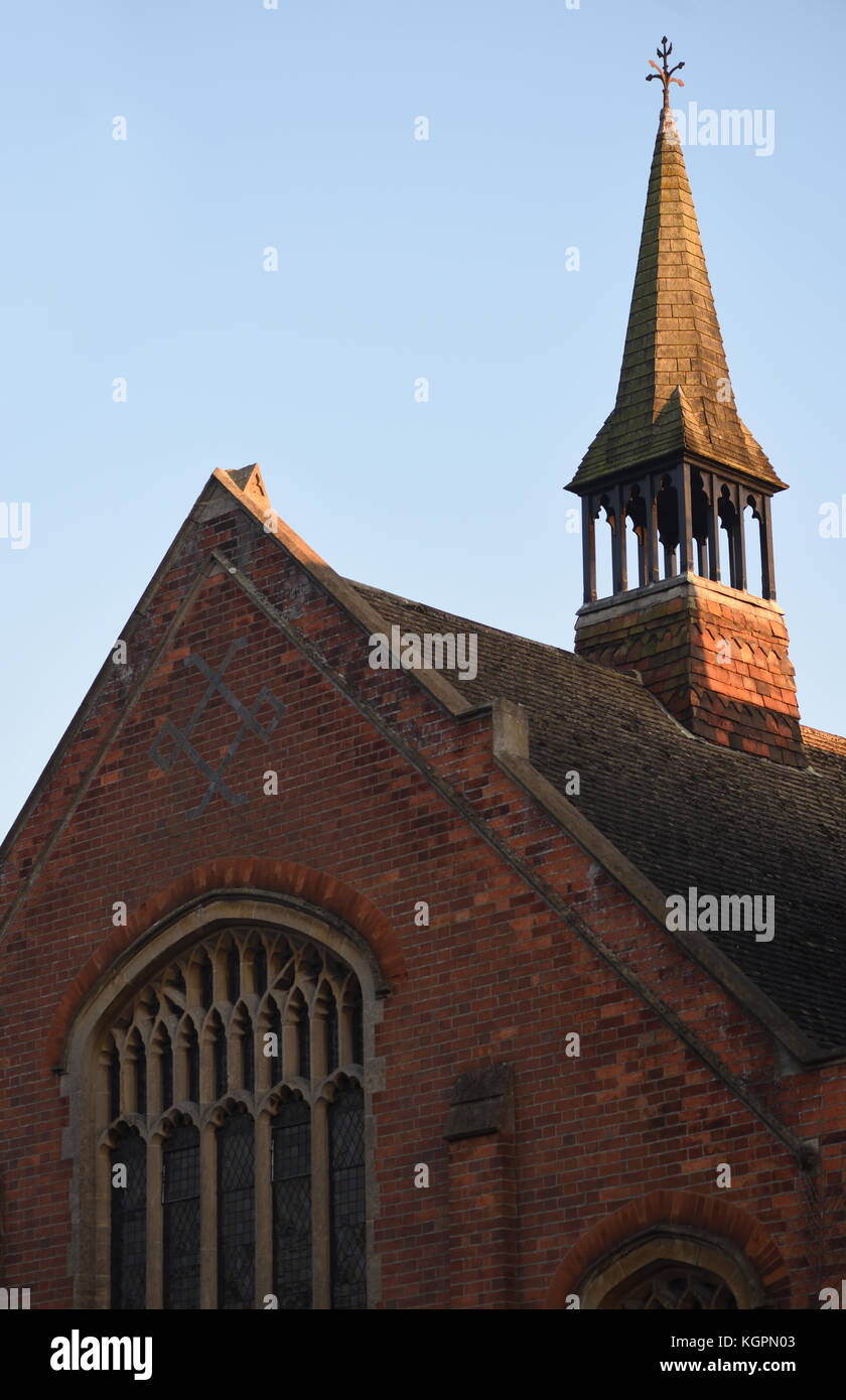The shingle-roofed spire of the Tenterden Methodist Church. Tenterden ...
