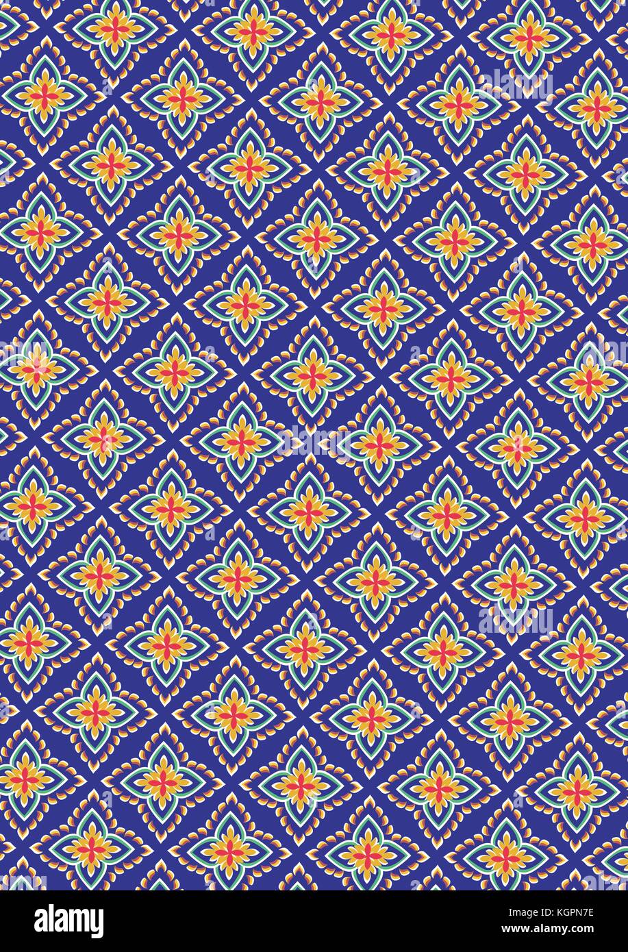 Thai style decor Stock Vector Images - Alamy