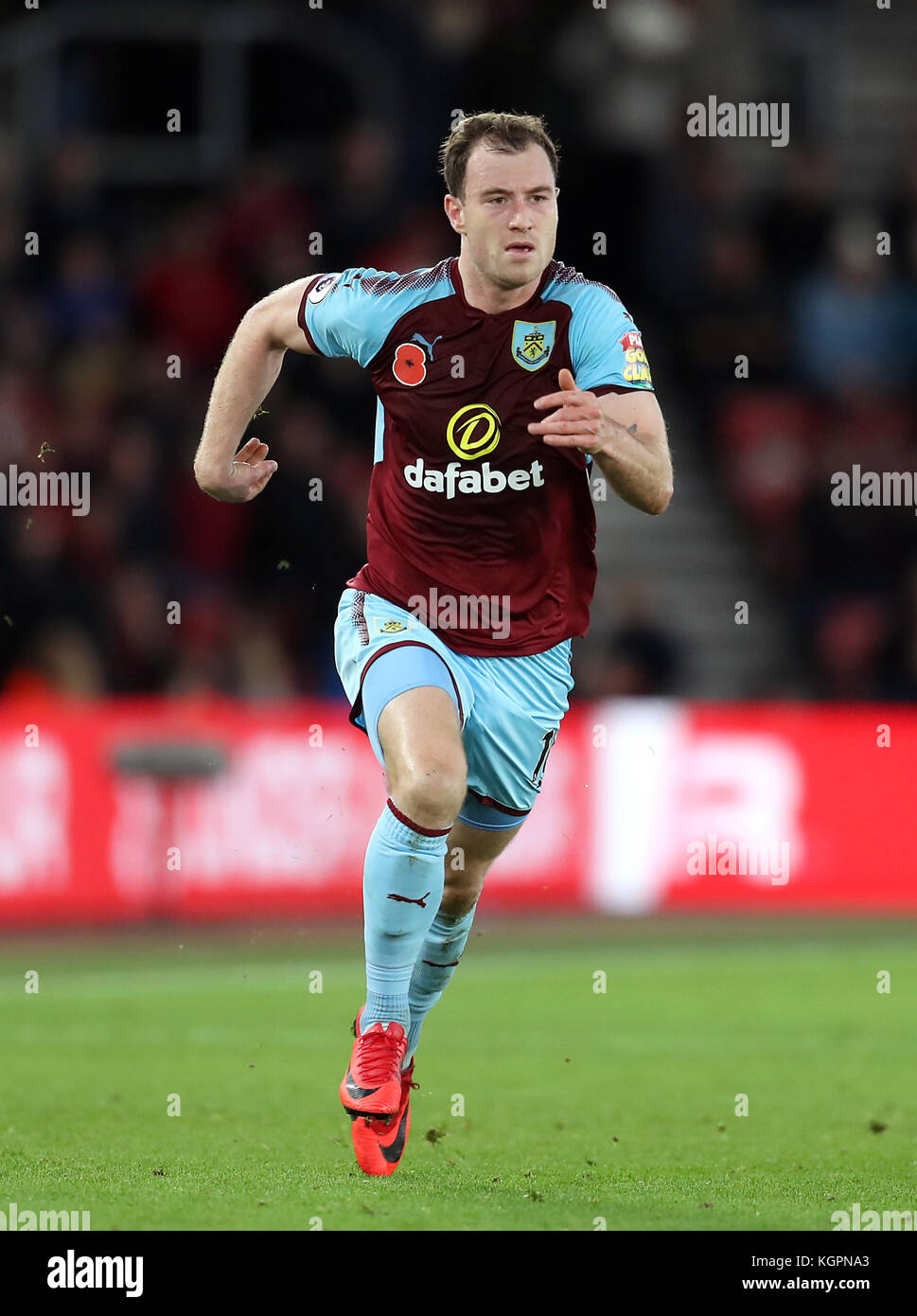 Burnley's Ashley Barnes Stock Photo - Alamy