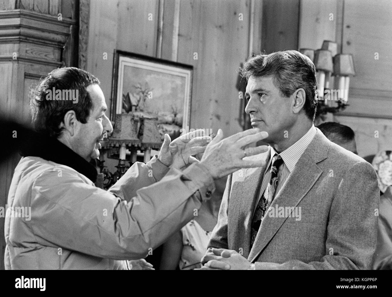 The Mirror Crack'd (1980) , Rock Hudson , Film director Guy Hamilton ...