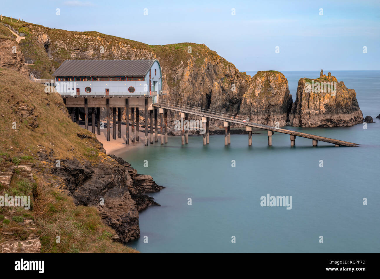 Lifeboat station trevose head hi-res stock photography and images - Alamy