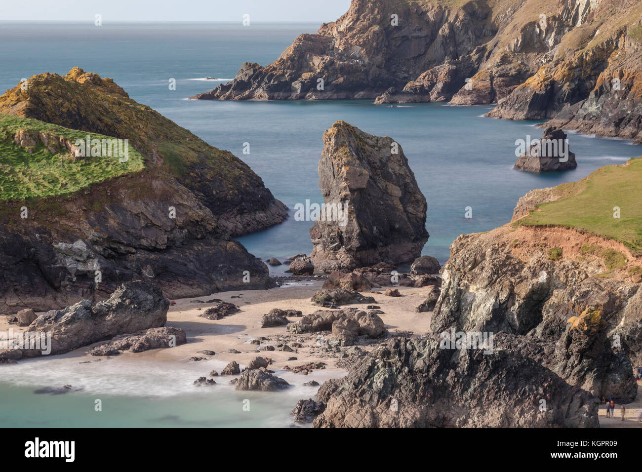 Kynance Cove, Lizard Peninsula, Cornwall, England, UK Stock Photo - Alamy