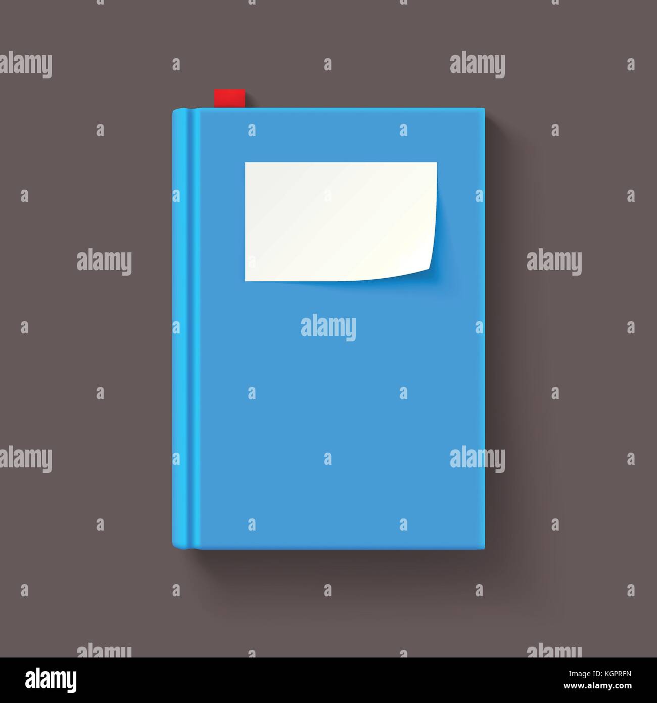 Paperback book blank cover Stock Vector Images - Alamy