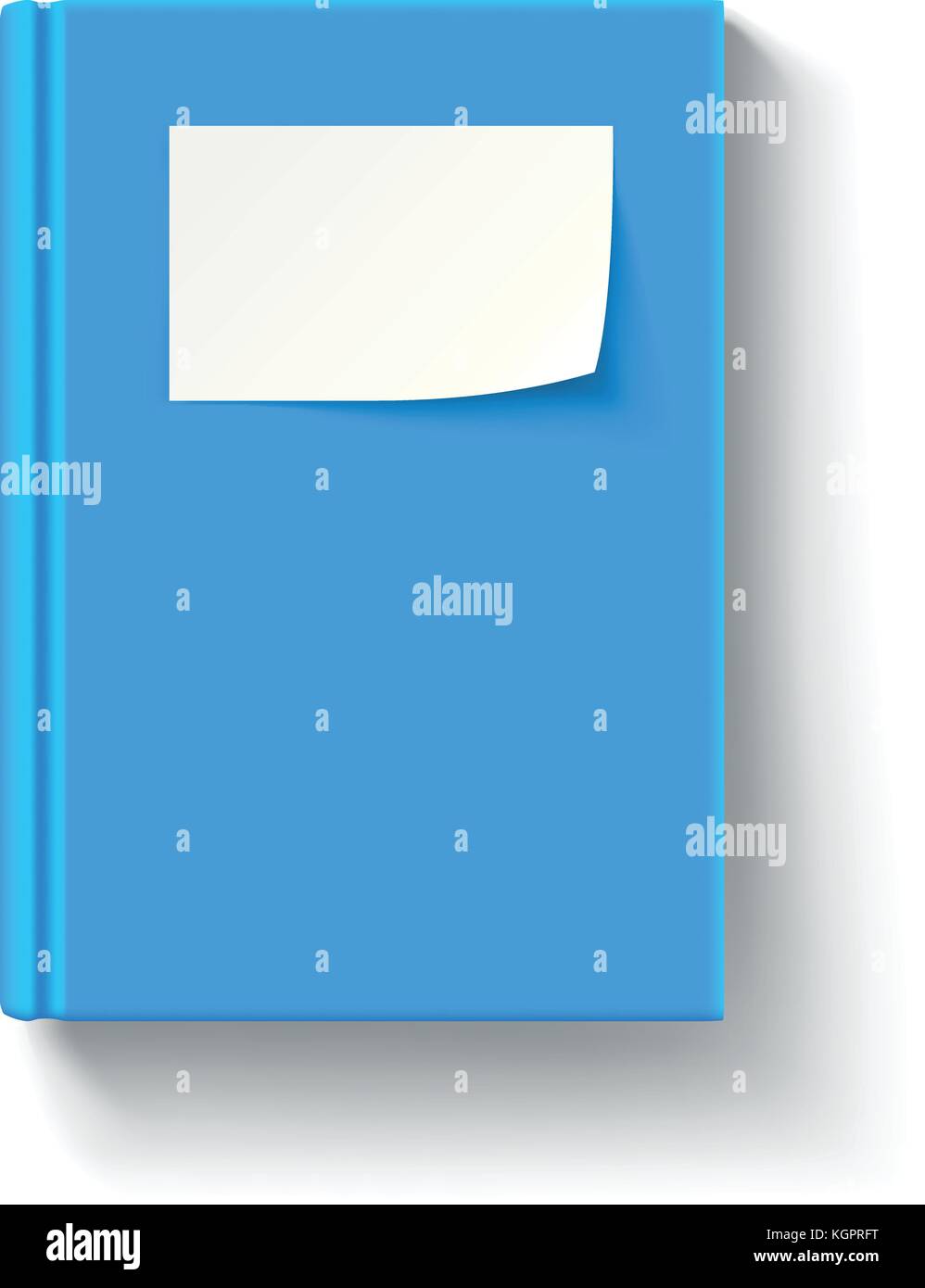 blue book paper Stock Vector Image & Art - Alamy