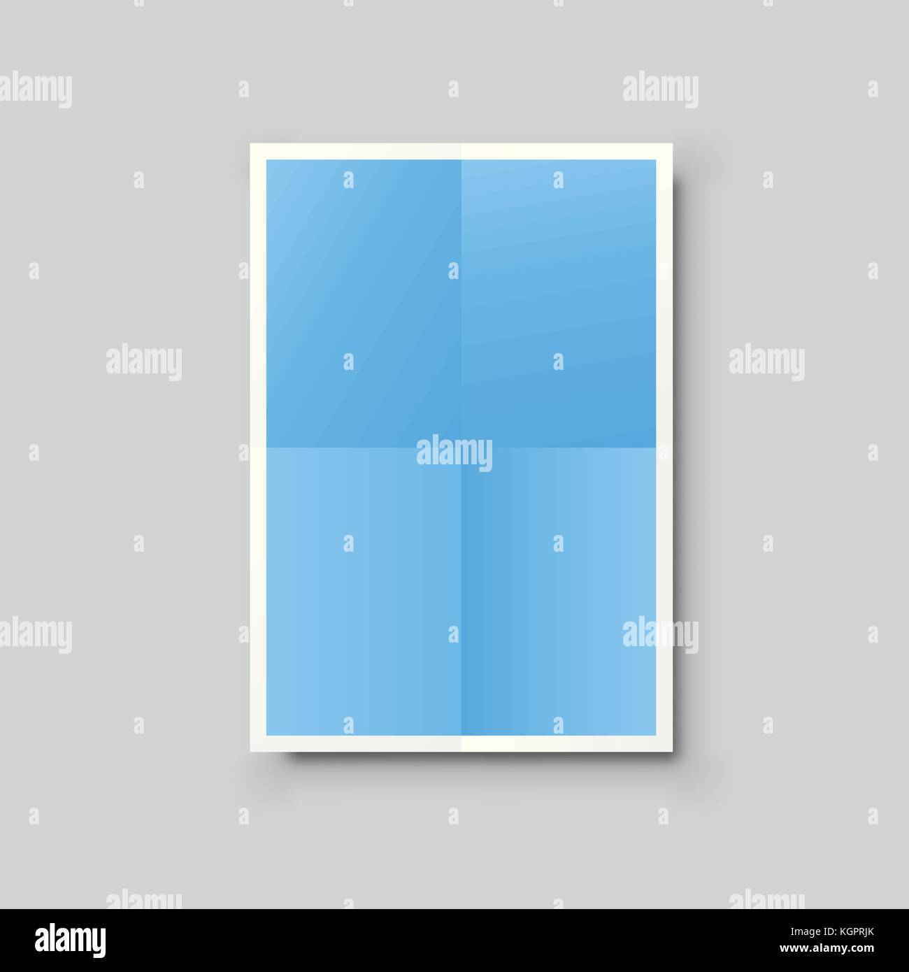 Blue paper cardboard wall Stock Vector Images - Alamy