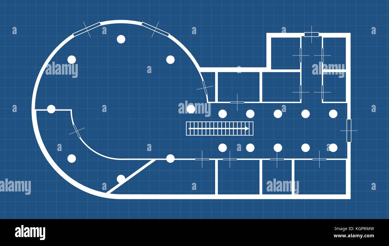 blueprint construction round Stock Vector Image & Art - Alamy