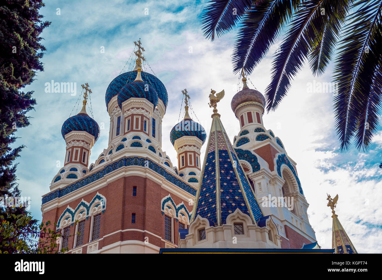 Europe. France. Alpes-Maritimes (06) Nice. The Russian Orthodox ...