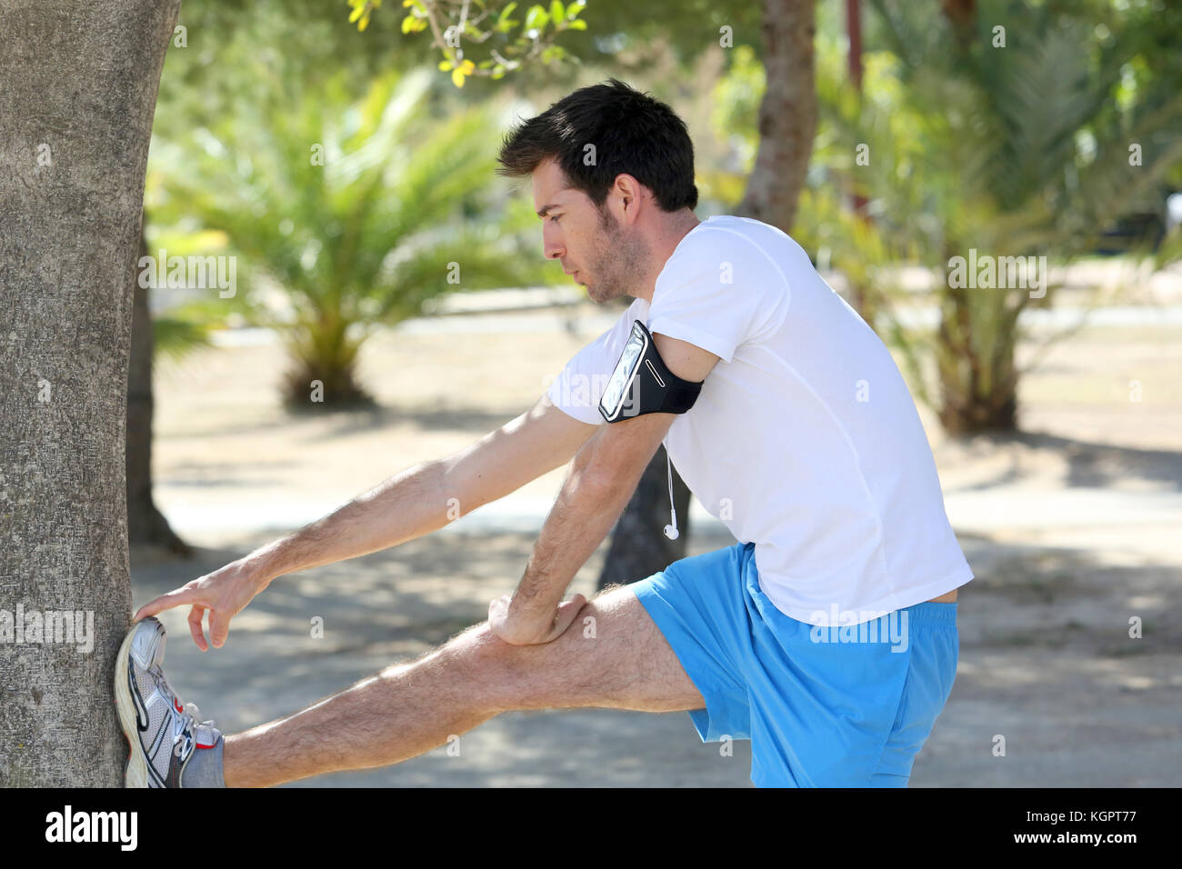 Stretching out for hi-res stock photography and images - Alamy