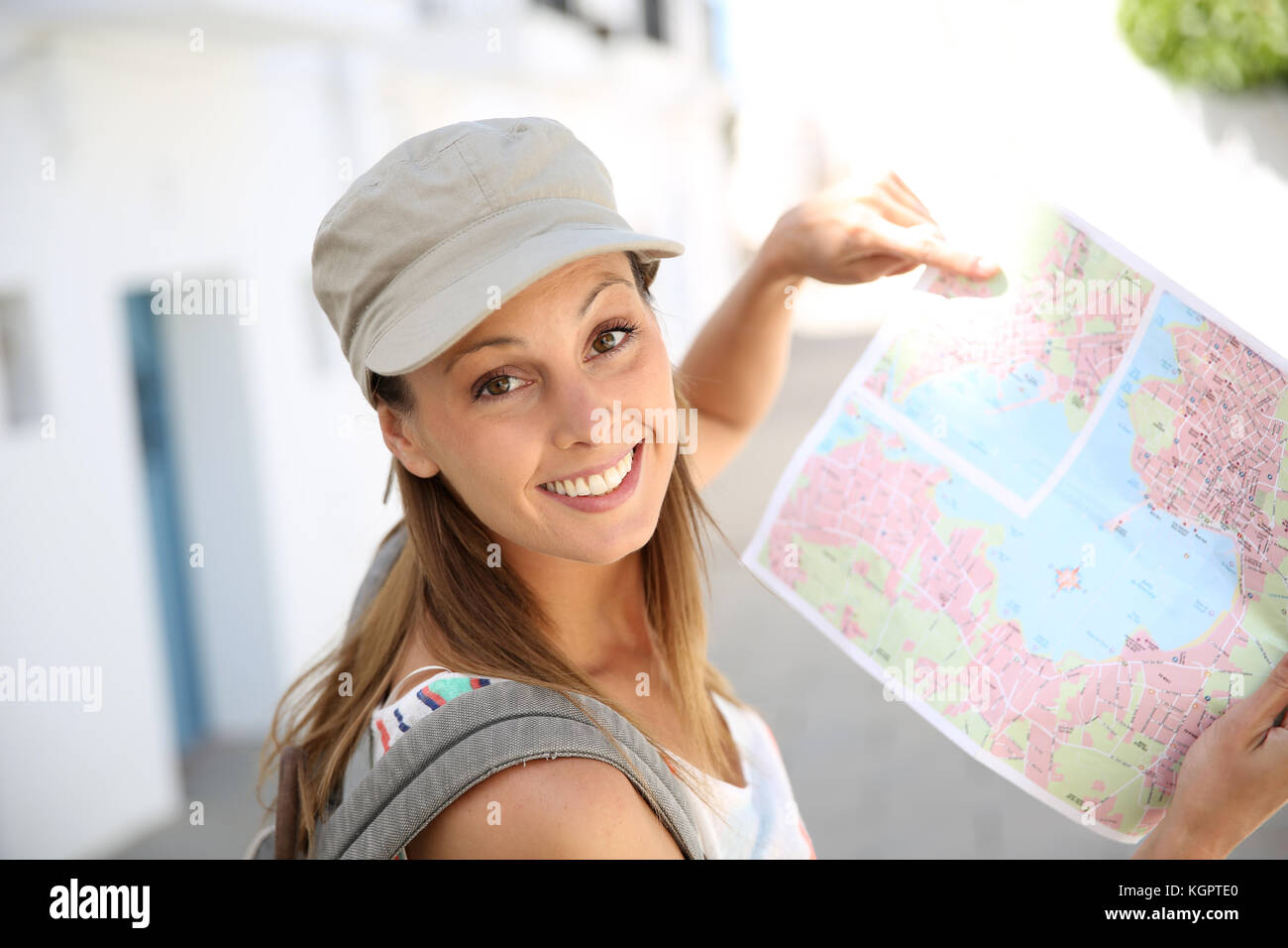 Girl Cap Map High Resolution Stock Photography and Images - Alamy