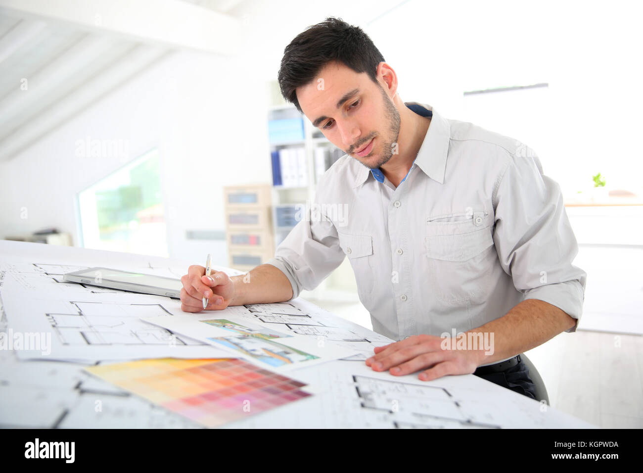 Architect drawing board hi-res stock photography and images - Alamy