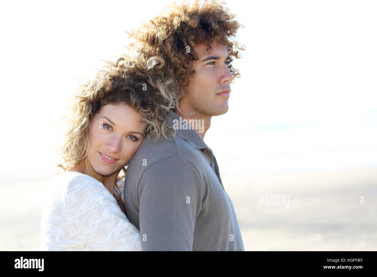 Portrait of romantic 30-year-old couple Stock Photo - Alamy