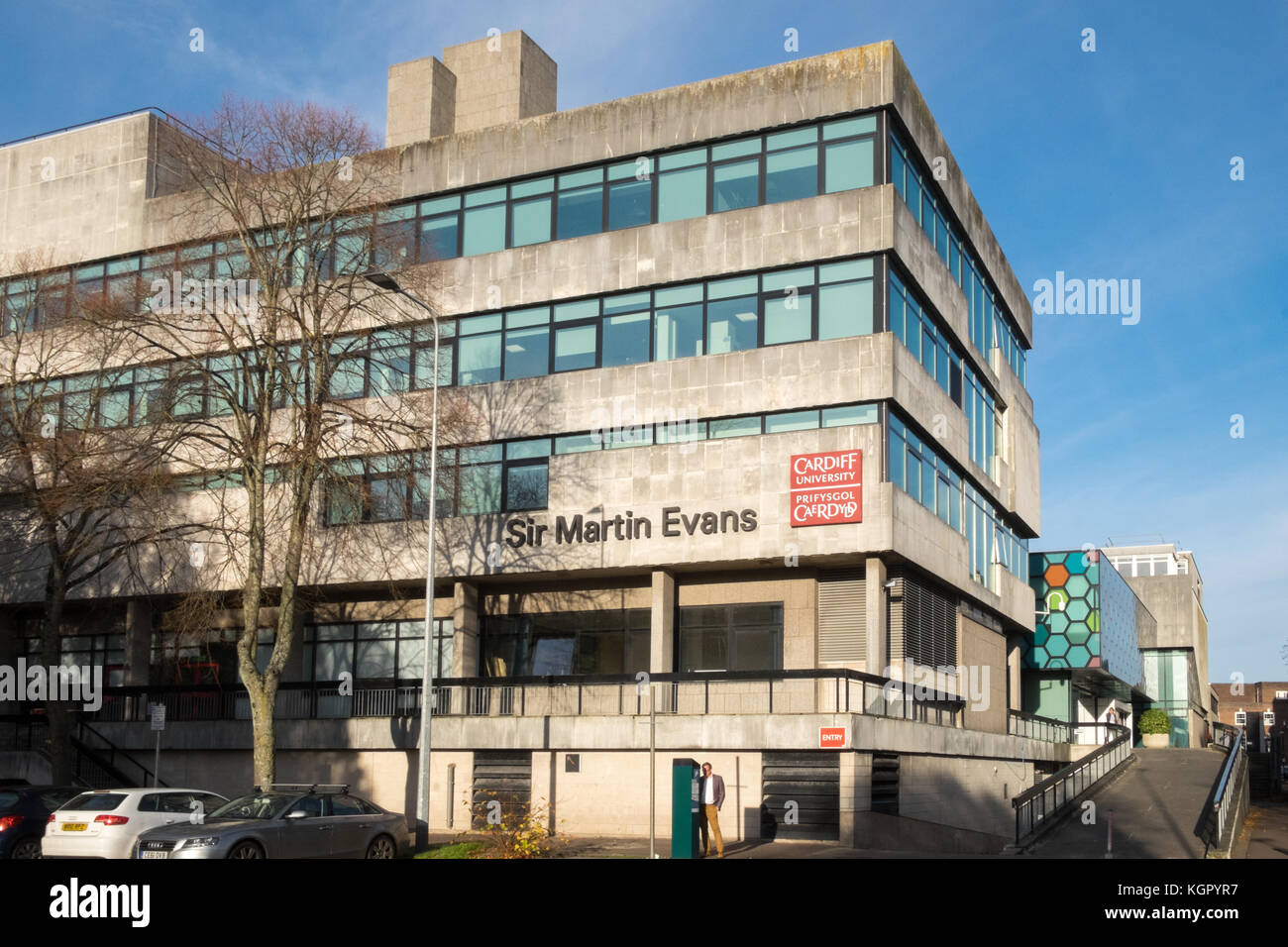 Sir Martin Evans,Building,Cardiff School of Biosciences,Cardiff ...