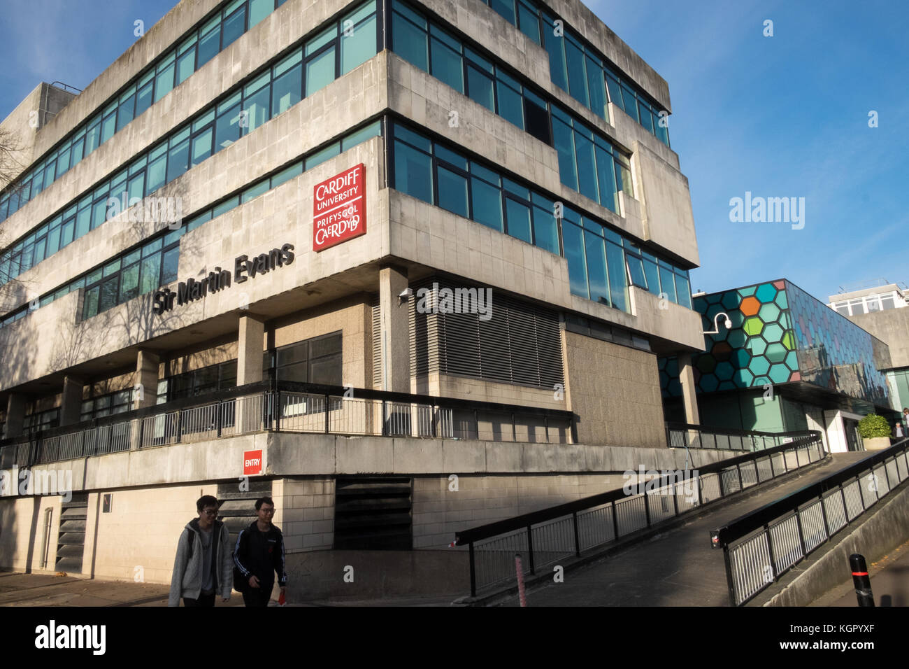 Sir Martin Evans,Building,Cardiff School of Biosciences,Cardiff ...