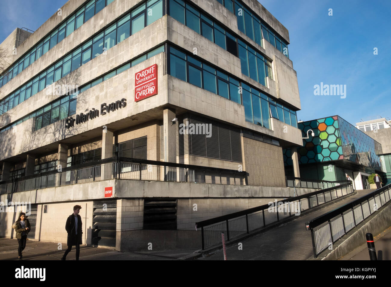 Sir Martin Evans,Building,Cardiff School of Biosciences,Cardiff ...