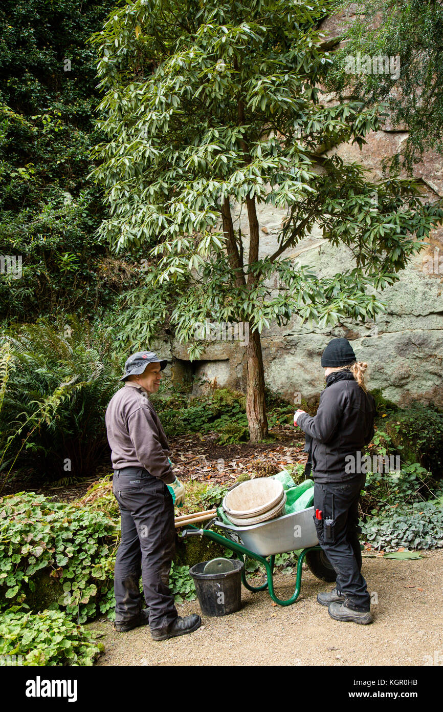 Working two gardeners hi-res stock photography and images - Alamy