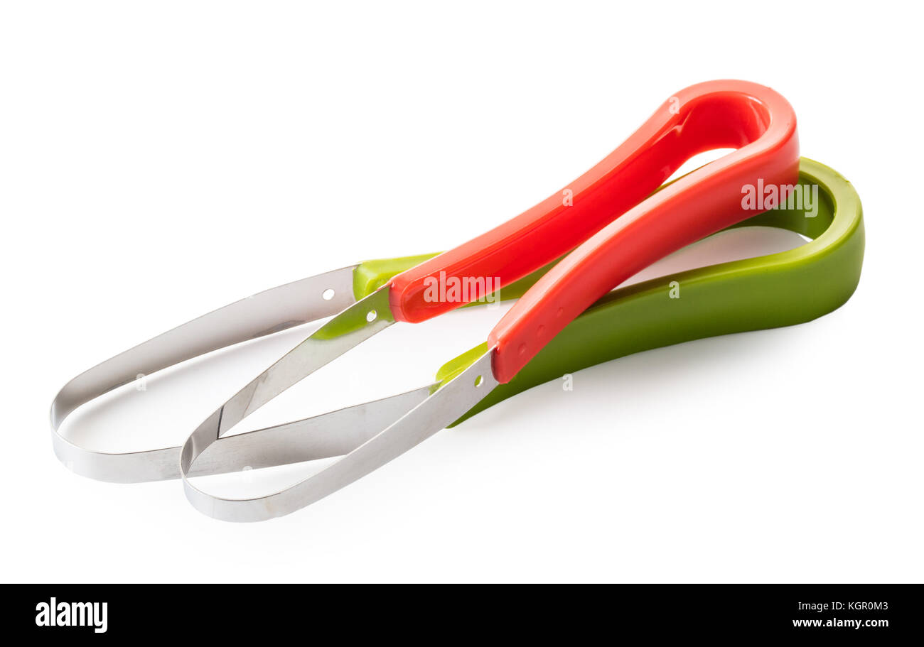 kitchen tool for slicing fruits and vegetables on white isolated ...