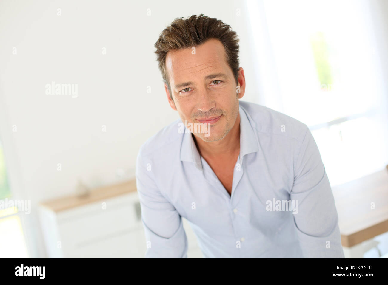Handsome 40 years old man hi-res stock photography and images - Alamy