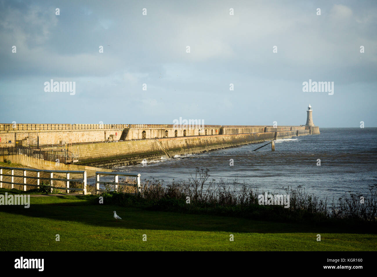 Tynemouth north point hi-res stock photography and images - Alamy