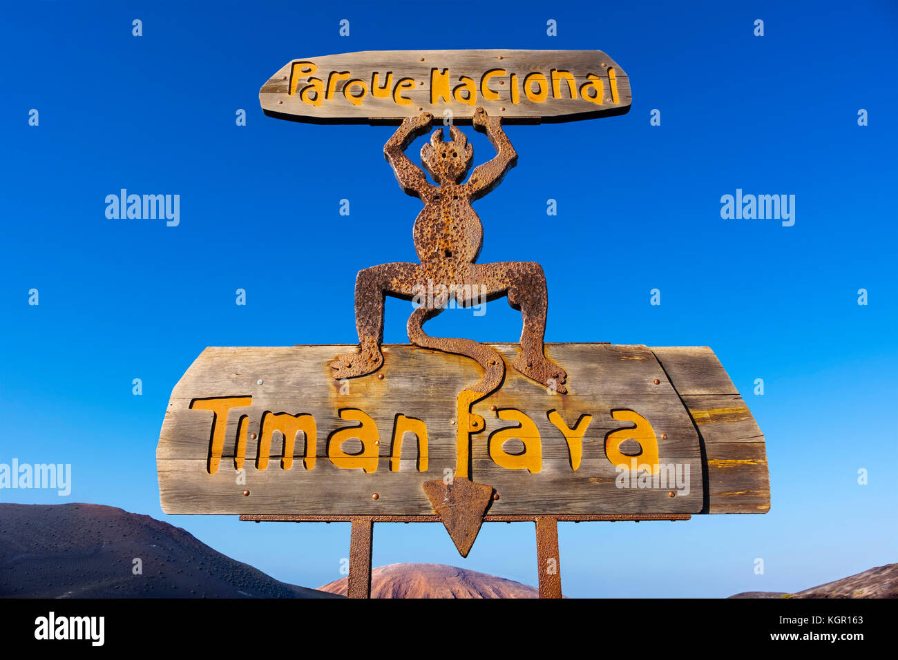 Devil timanfaya national park lanzarote hi-res stock photography and images - Alamy