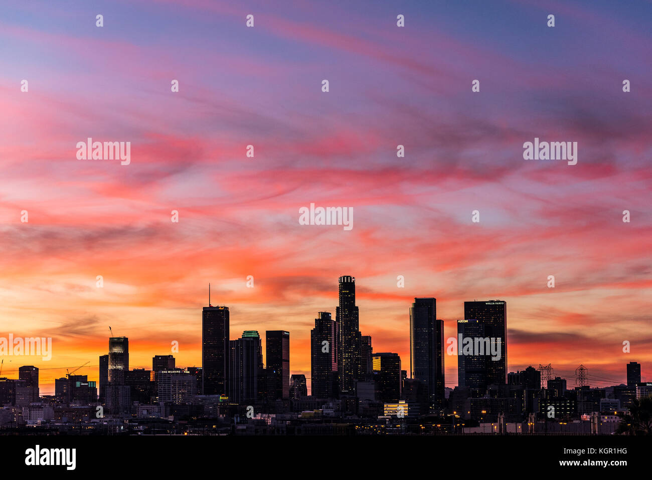 Los Angeles city Stock Photo - Alamy