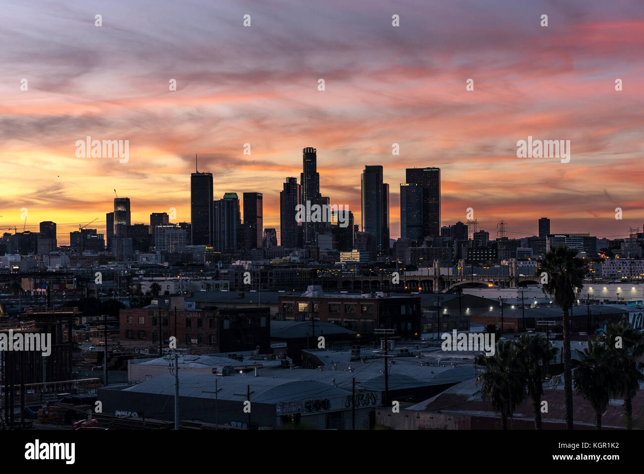 Los Angeles city Stock Photo - Alamy